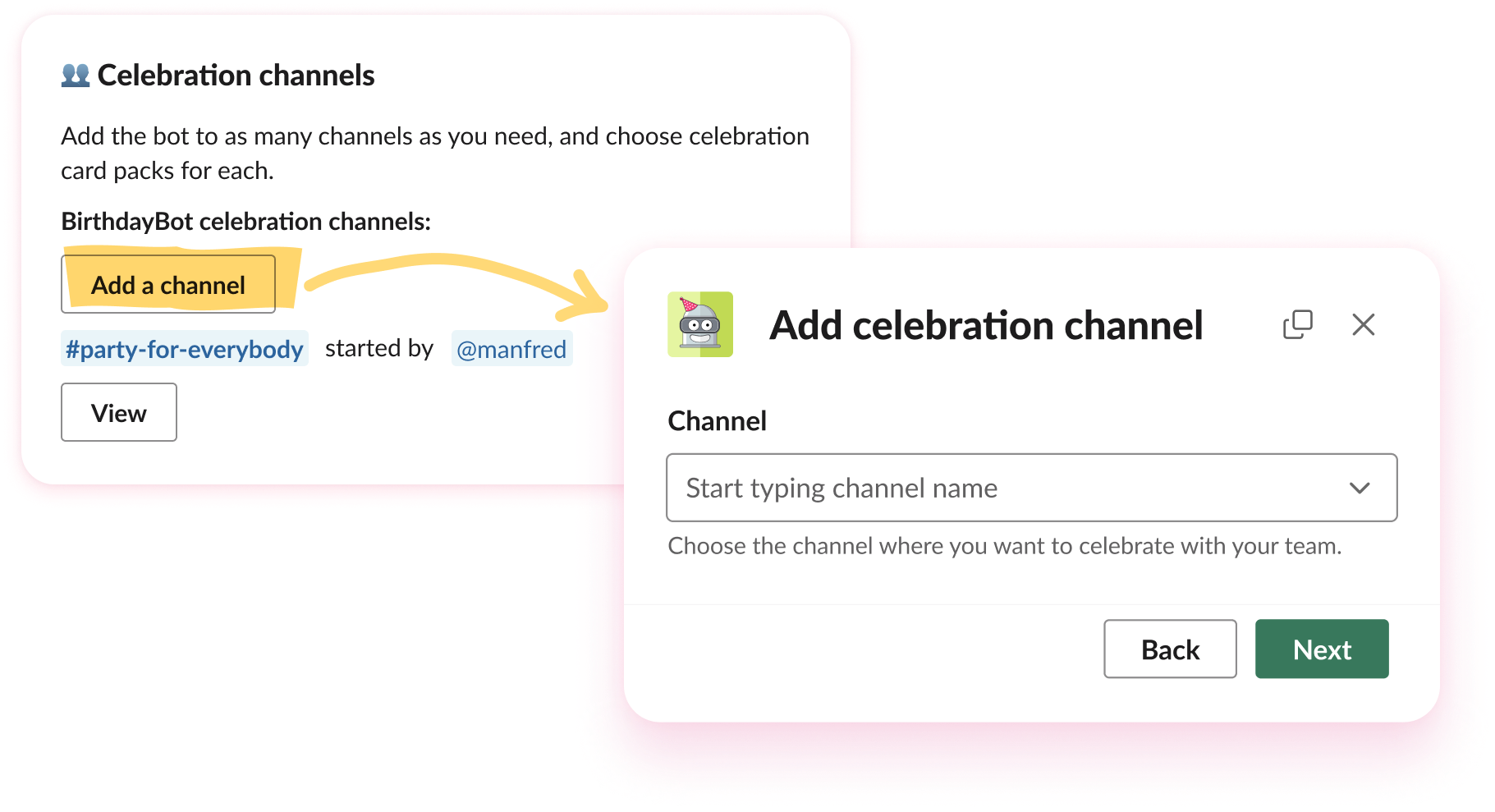 Slack Birthday Bot setup - automated birthday and anniversary cards ...