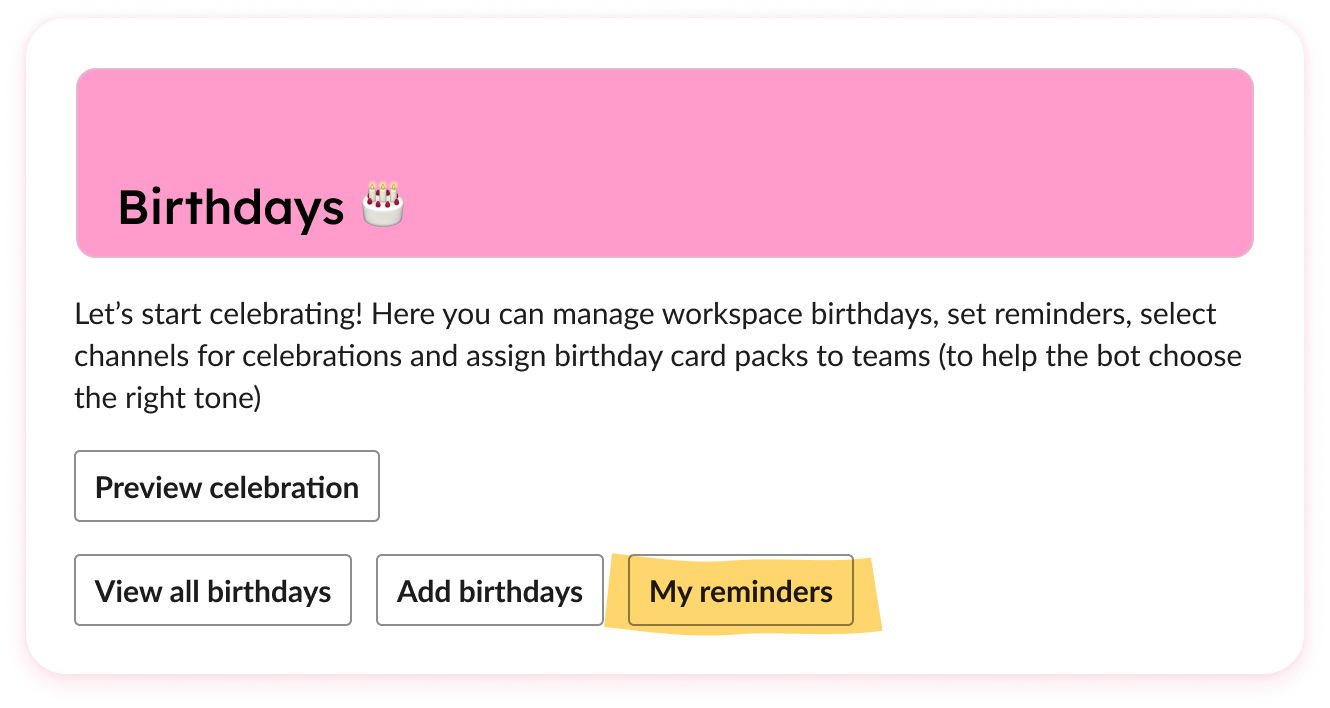Slack Birthday Bot setup - automated birthday and anniversary cards ...