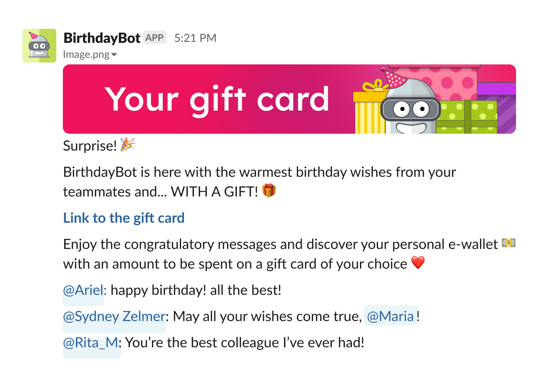Slack Birthday Bot setup - automated birthday and anniversary cards ...