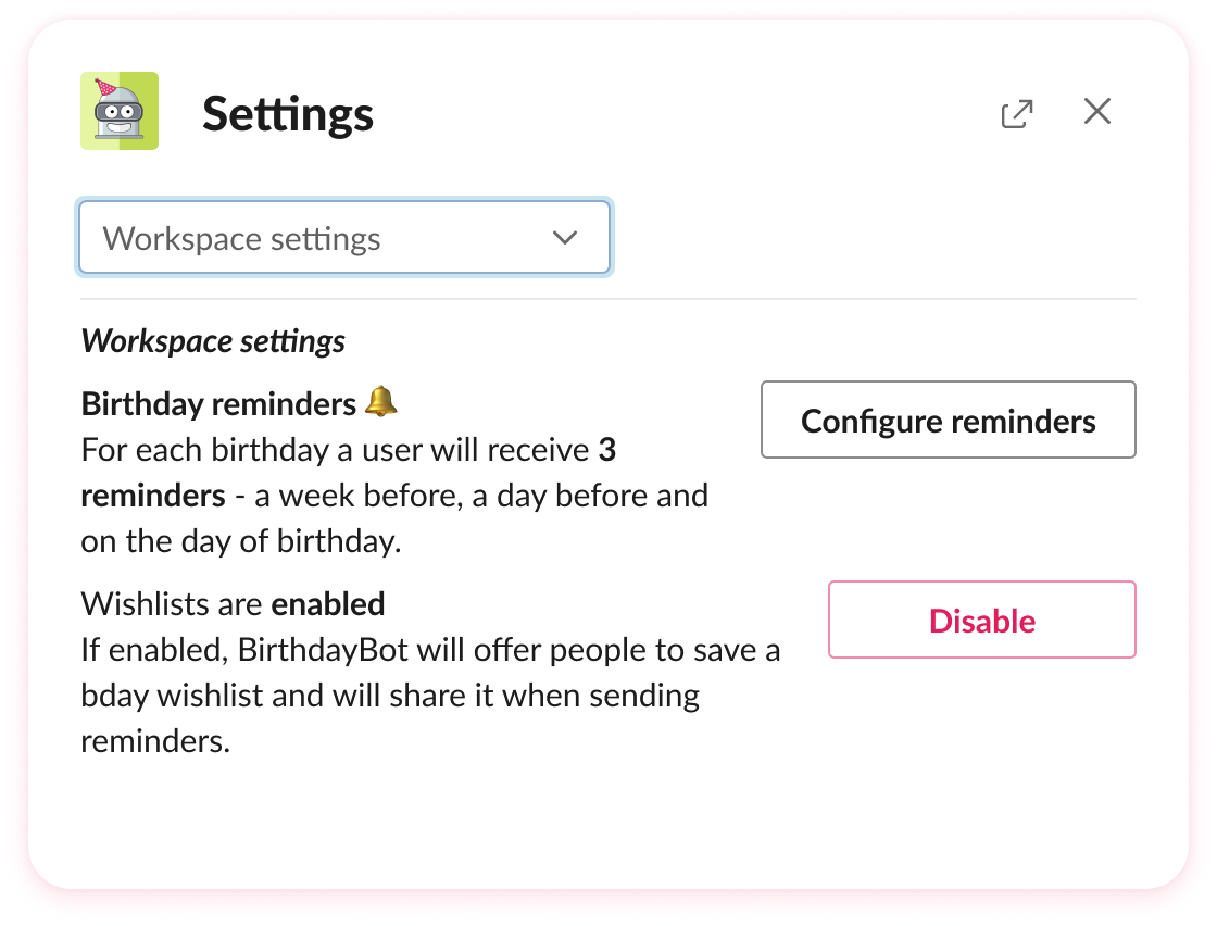 Slack Birthday Bot setup - automated birthday and anniversary cards ...