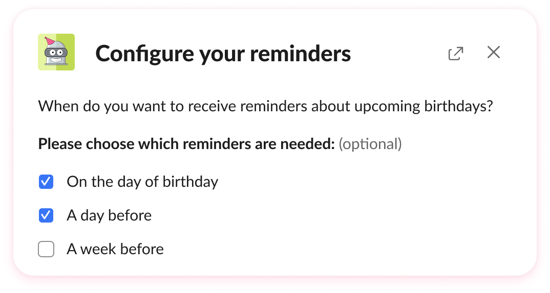 Slack Birthday Bot setup - automated birthday and anniversary cards ...