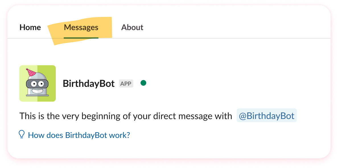 Slack Birthday Bot setup - automated birthday and anniversary cards | BirthdayBot