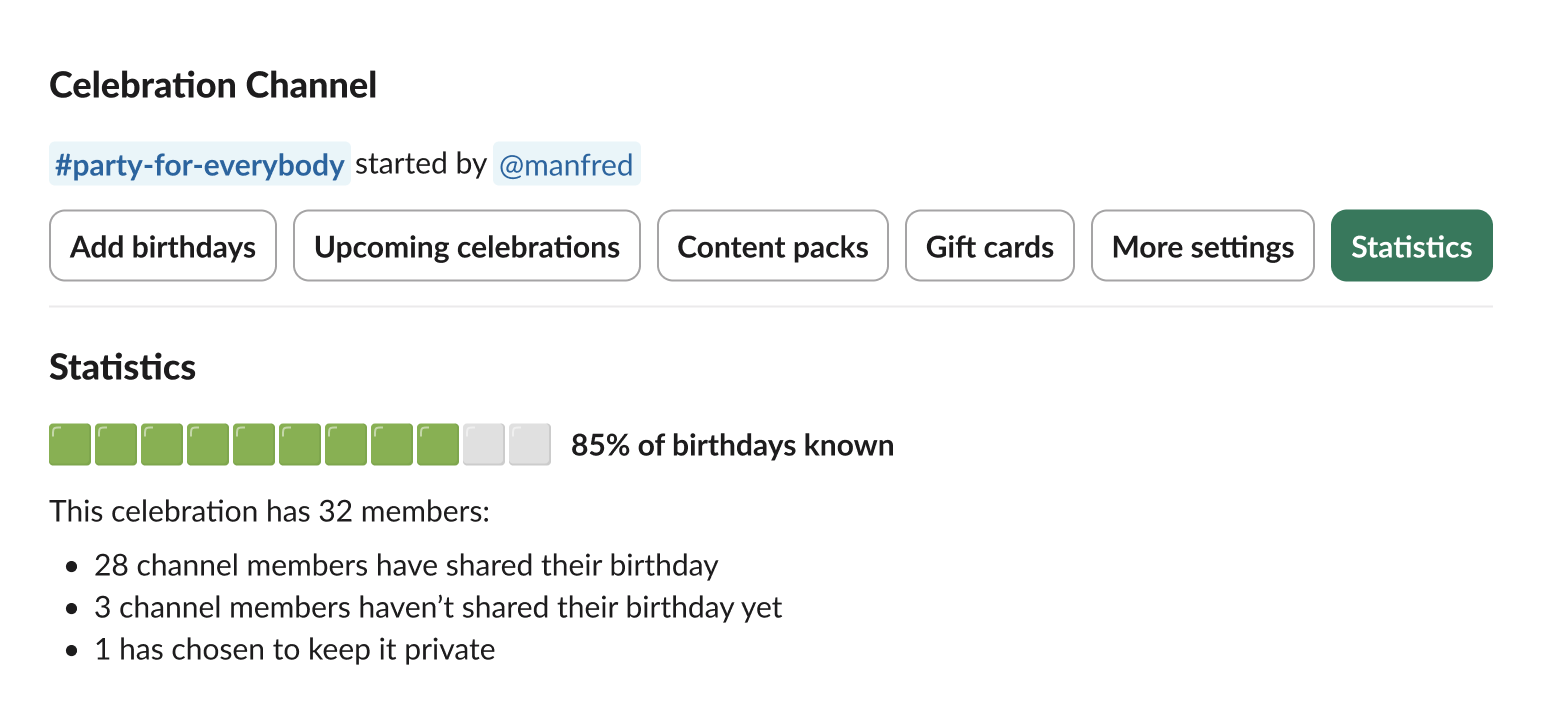 Slack Birthday Bot setup - automated birthday and anniversary cards ...