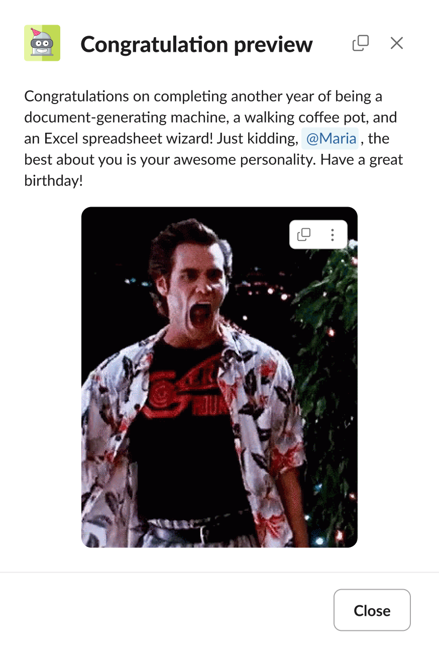 Slack Birthday Bot setup - automated birthday and anniversary cards ...