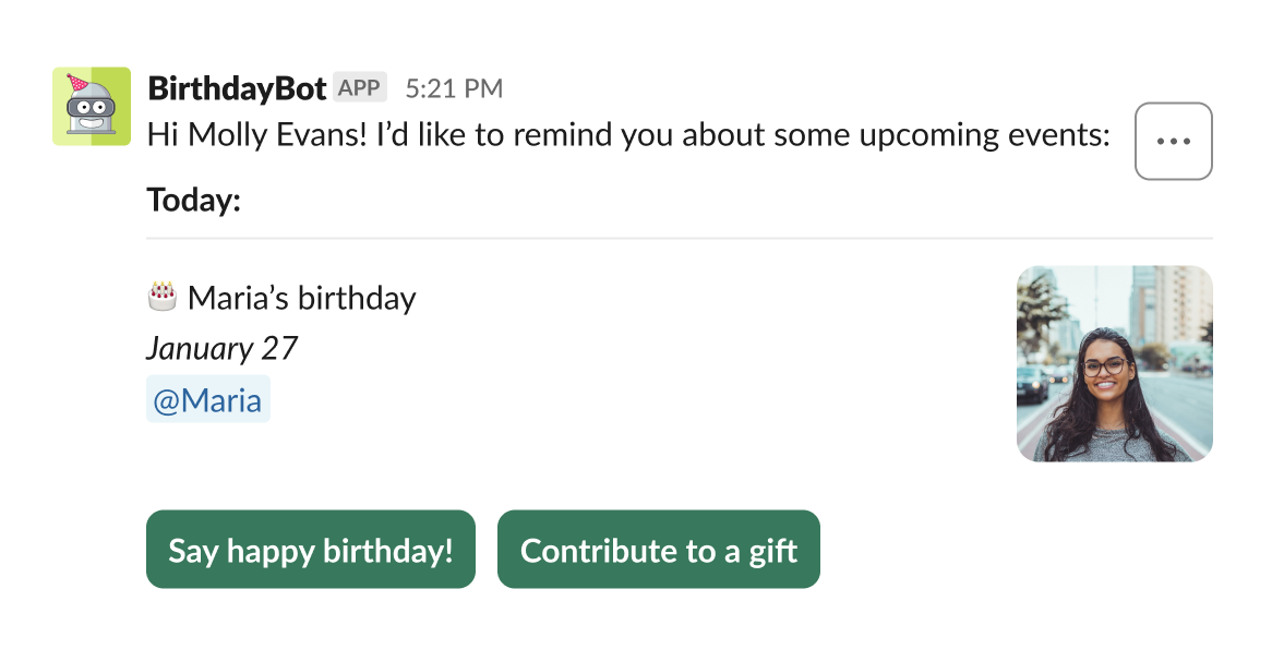 Slack Birthday Bot setup - automated birthday and anniversary cards ...
