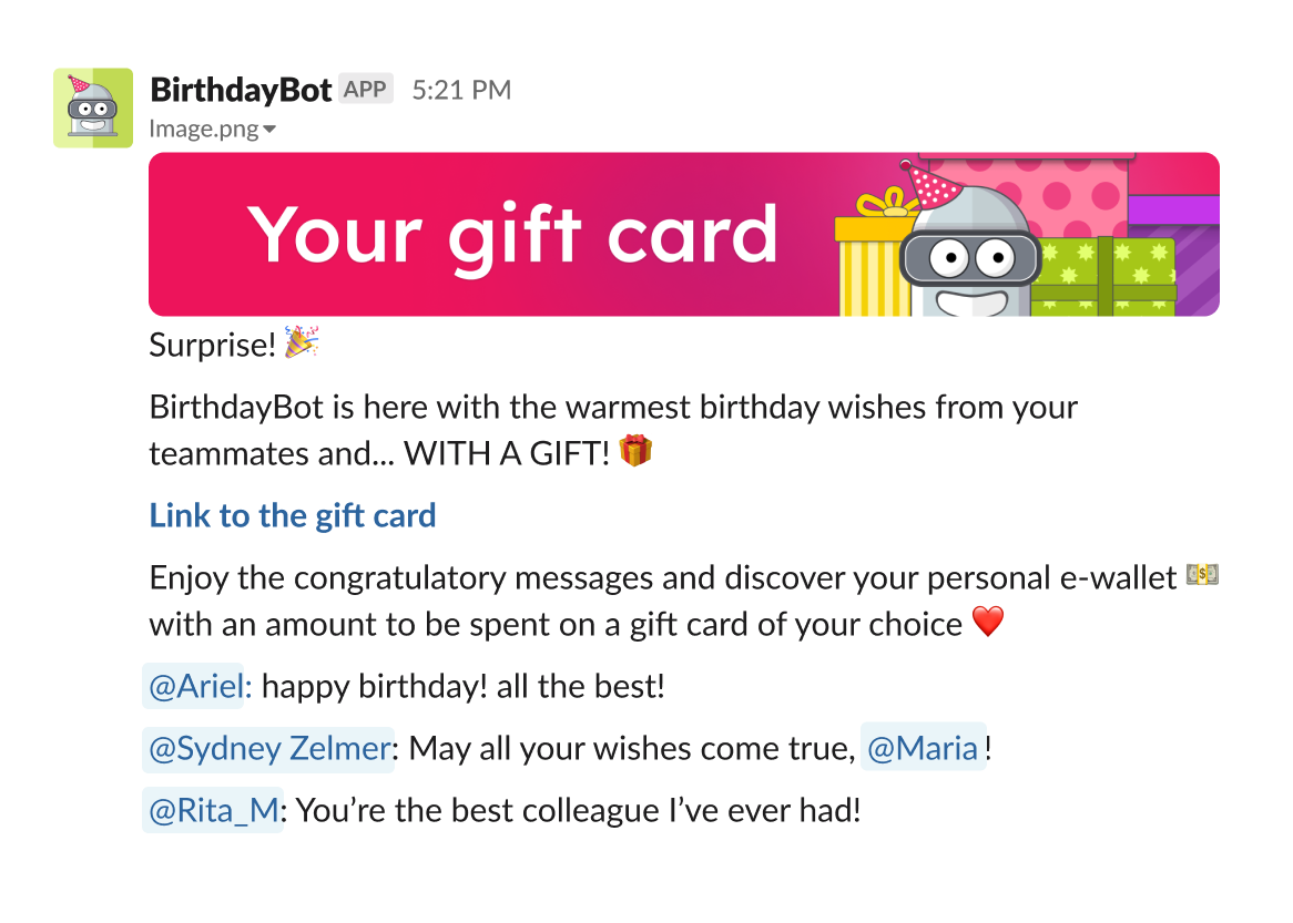 Slack Birthday Bot setup - automated birthday and anniversary cards ...