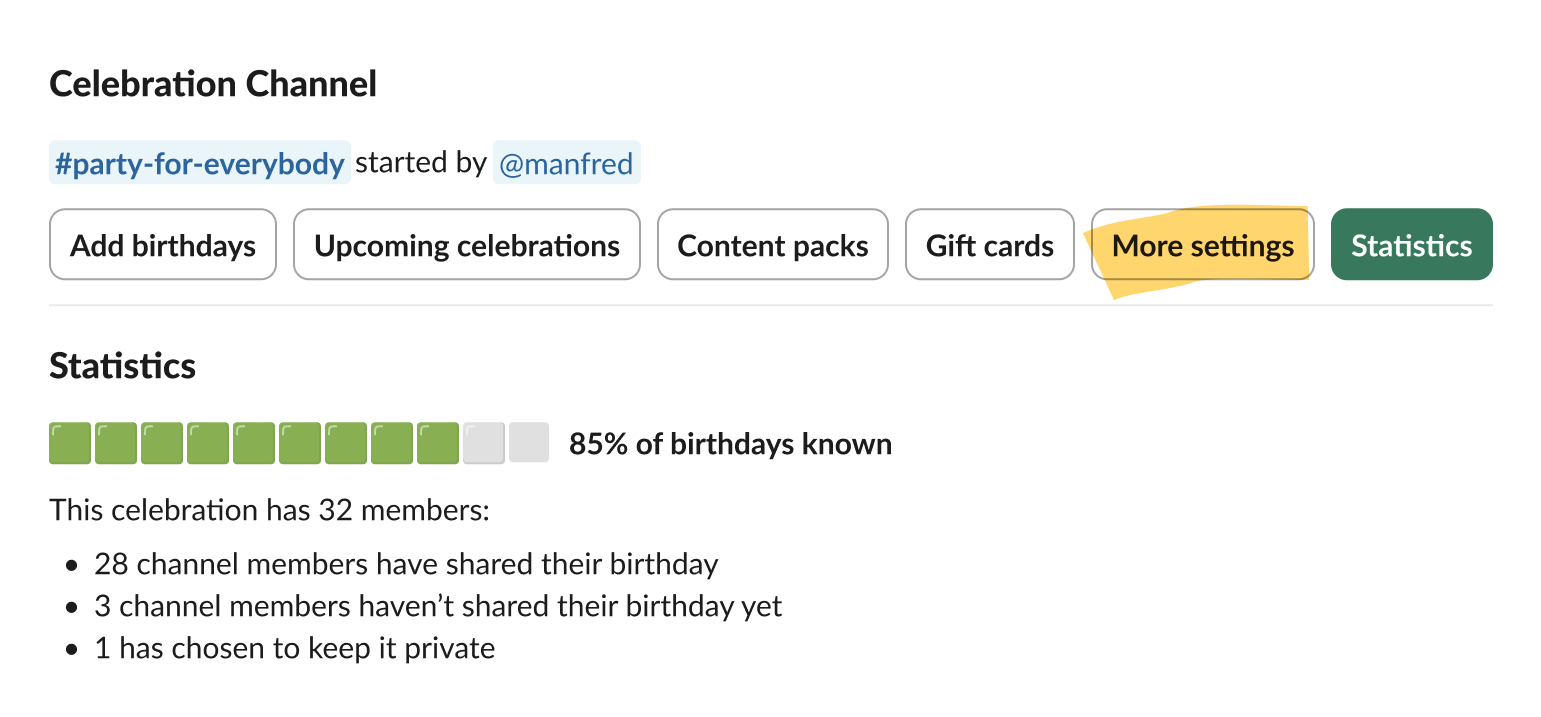 Slack Birthday Bot setup - automated birthday and anniversary cards ...