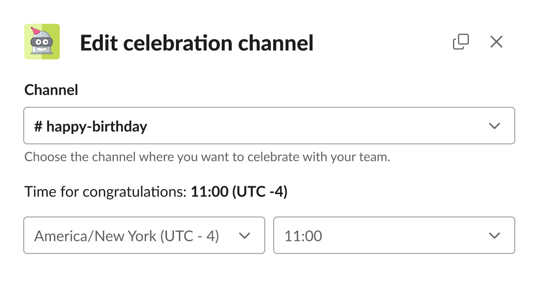 Slack Birthday Bot setup - automated birthday and anniversary cards ...