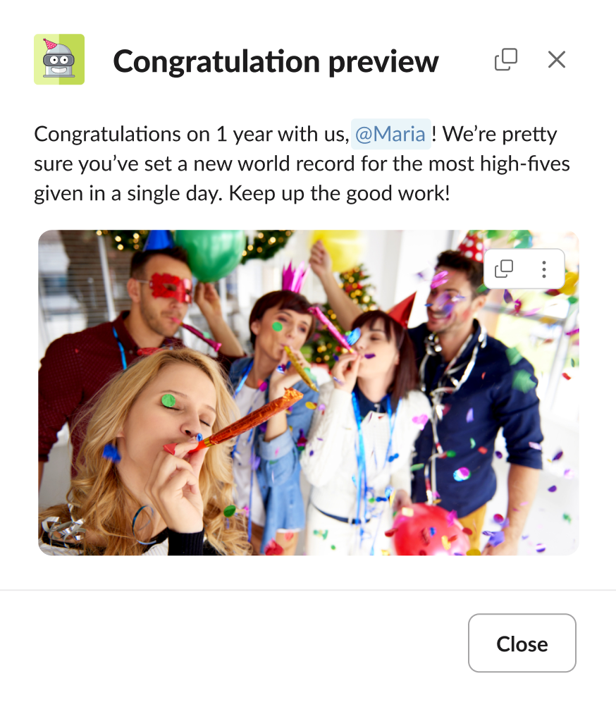 Slack Birthday Bot setup - automated birthday and anniversary cards ...